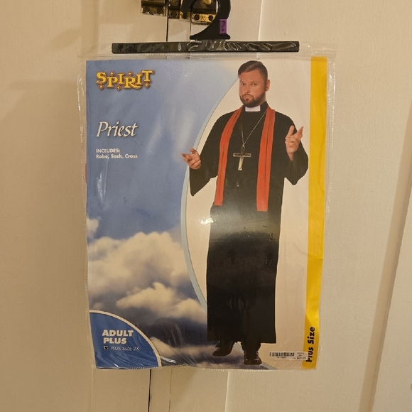 Spirit | Other | Spirit Priest Costume Sz Plus 2x | Poshmark